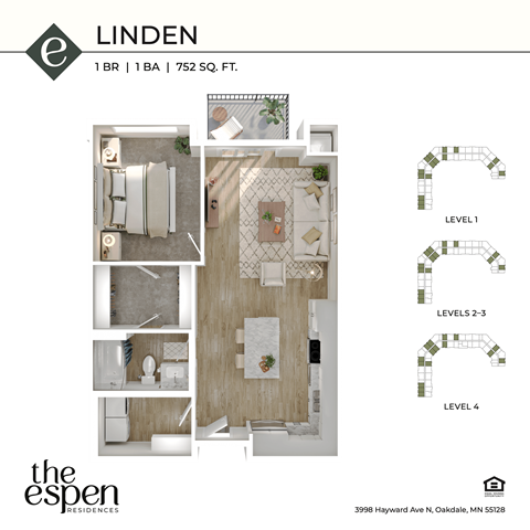 The Espen Residences Apartments, 3998 Hayward Ave N, Oakdale, MN - RentCafe