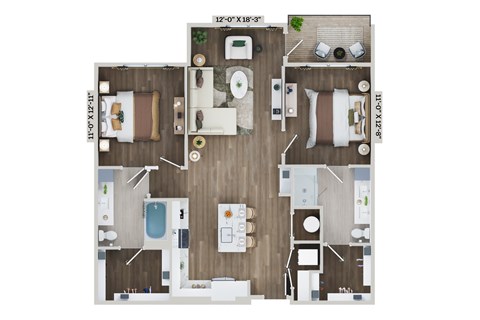 The Sully Apartments, 14400 Glen Manor Drive, Chantilly, VA - RentCafe