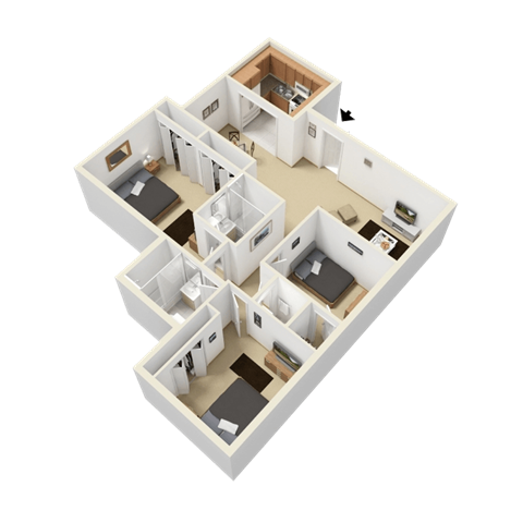 Norte Villas Apartments, 6001 Topke Place NE, Albuquerque, NM - RentCafe