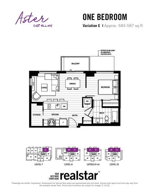 Yarrow And Aster East Village Apartments, 444 Kootenay Street/435 ...