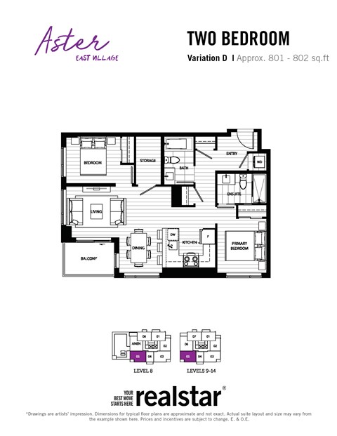 Yarrow And Aster East Village Apartments, 444 Kootenay Street/435 ...
