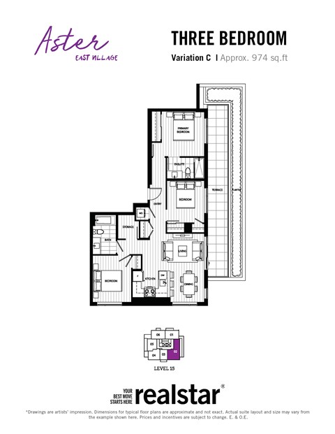 Yarrow And Aster East Village Apartments, 444 Kootenay Street/435 ...