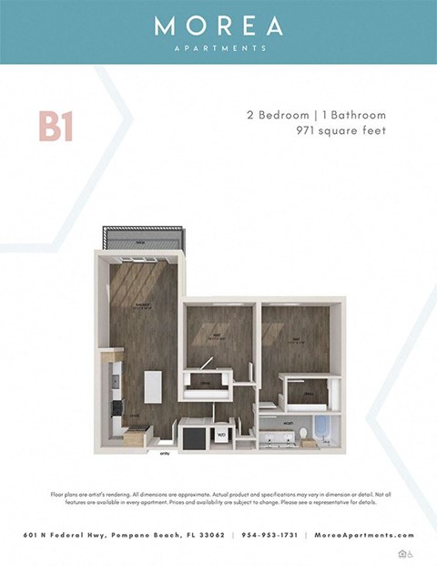 Morea Apartments, 601 N. Federal Highway, Pompano Beach, FL - RentCafe