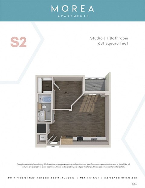 Morea Apartments, 601 N. Federal Highway, Pompano Beach, FL - RentCafe