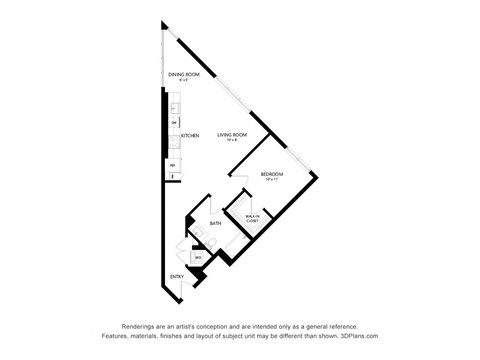 Park 12 - The Collection Apartments, 100 Park Plaza, San Diego, CA ...