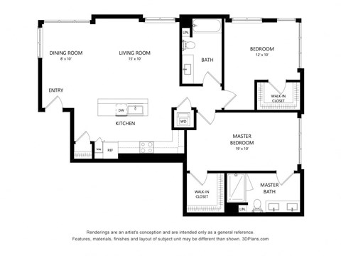 Park 12 - The Collection Apartments, 100 Park Plaza, San Diego, CA ...
