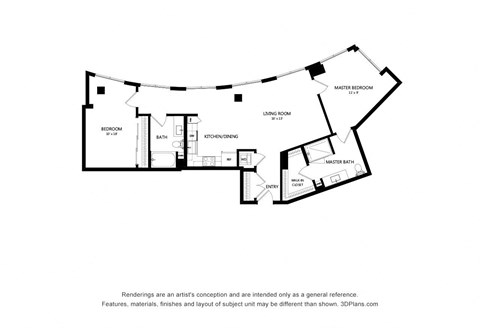 Park 12 - The Collection Apartments, 100 Park Plaza, San Diego, CA ...