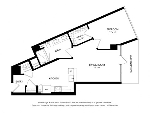 Park 12 - The Collection Apartments, 100 Park Plaza, San Diego, CA ...
