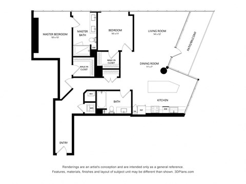 Park 12 - The Collection Apartments, 100 Park Plaza, San Diego, CA ...
