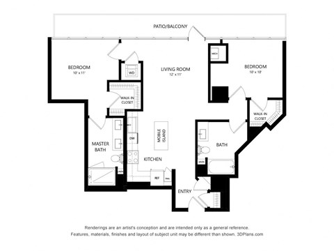 Park 12 - The Collection Apartments, 100 Park Plaza, San Diego, CA ...