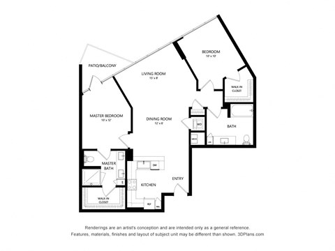 Park 12 - The Collection Apartments, 100 Park Plaza, San Diego, CA ...