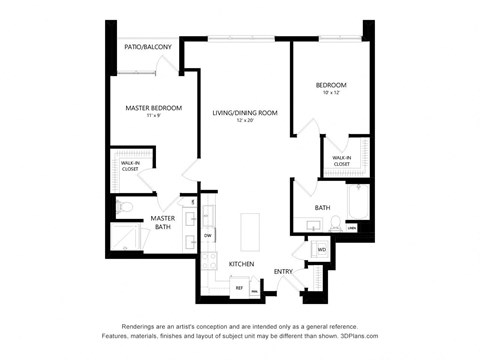 Park 12 - The Collection Apartments, 100 Park Plaza, San Diego, CA ...