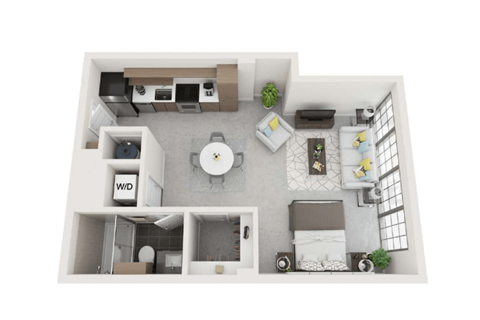 FLATS At Ponce City Market Apartments, 650 North Avenue NE, Atlanta, GA ...