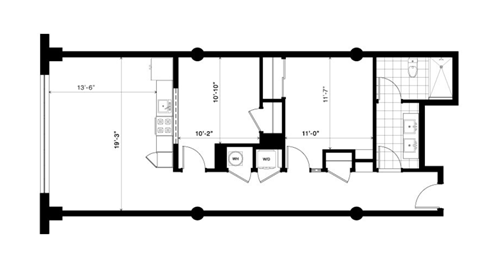 FLATS At Ponce City Market Apartments, 650 North Avenue NE, Atlanta, GA ...