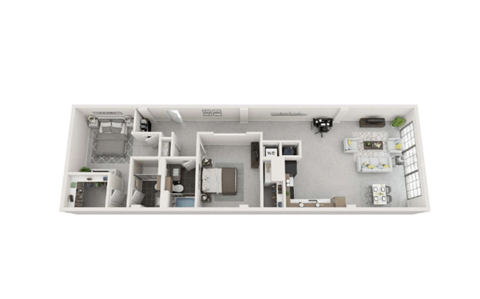 FLATS At Ponce City Market Apartments, 650 North Avenue NE, Atlanta, GA ...