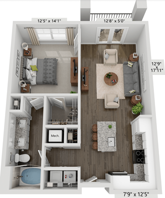 Meridian At Rogers Branch Apartments, 1120 Meridian Branch Dr., Wake ...