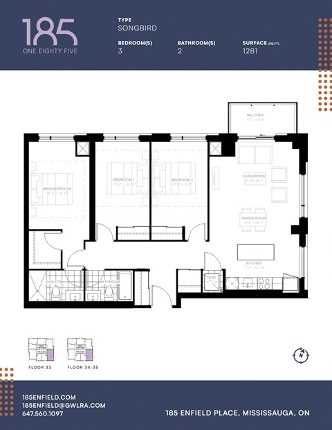 One Eighty Five Apartments, 185 Enfield Place, Mississauga, ON - RentCafe