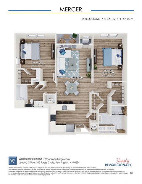 Woodmont Forge At Hopewell Apartments, 100 Forge Circle, Pennington, NJ ...