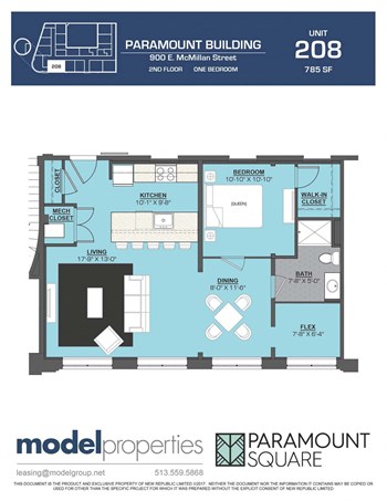 Walnut Hills - Paramount Square Apartments, 900 E McMillan, Cincinnati ...