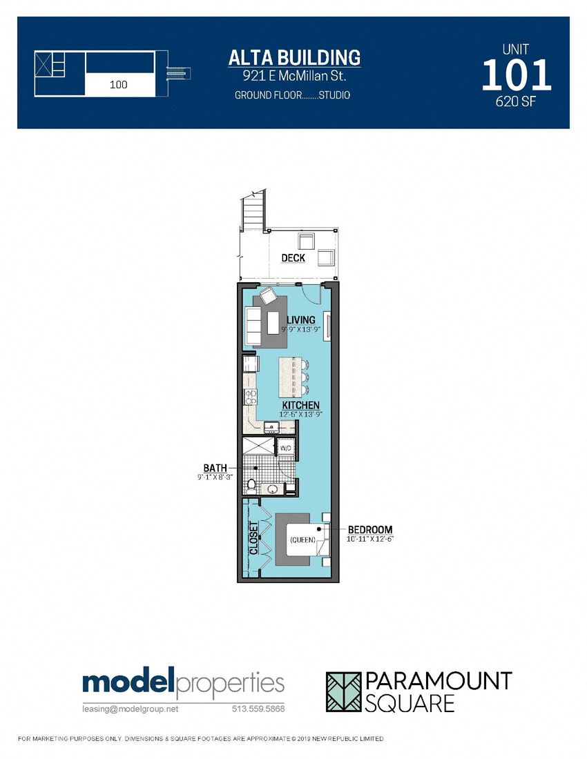 Walnut Hills - Paramount Square Apartments, 900 E McMillan, Cincinnati ...