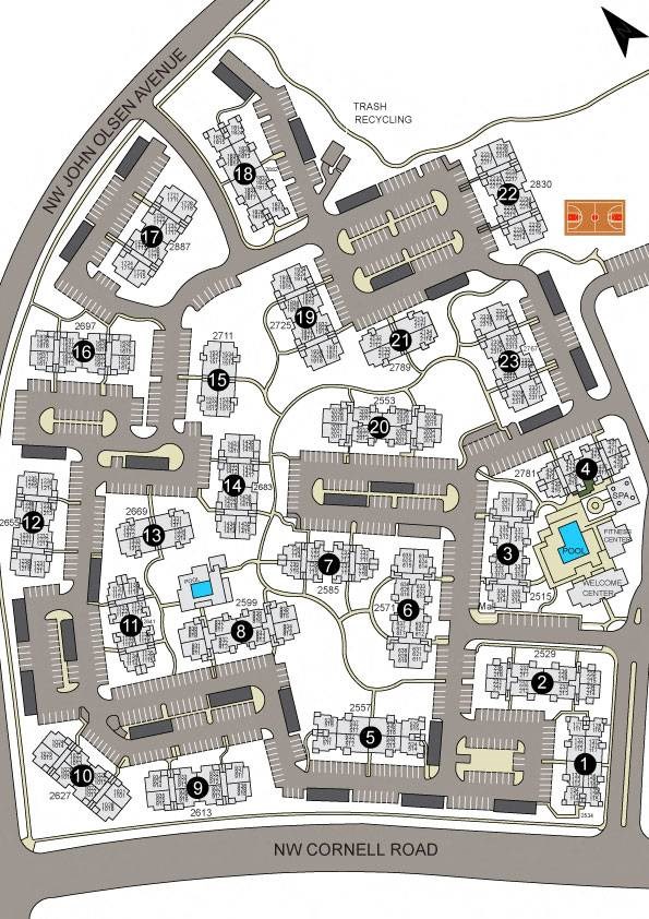Commons At Verandas In Tanasbourne Apartments, 2501 NE Overlook Drive ...