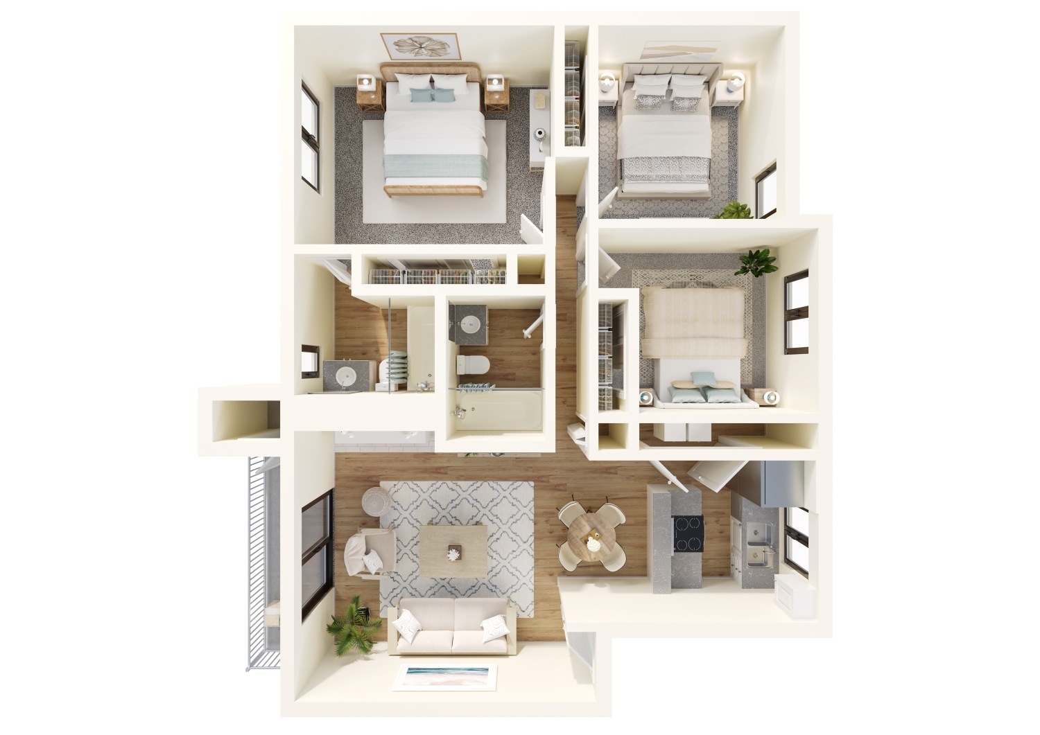 Parker Landing Apartments, 4600 Davis Avenue South, Renton, WA - RentCafe