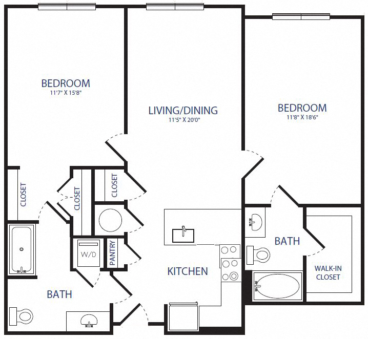 The Flats At Neabsco Apartments, 2701 Neabsco Common Place, Woodbridge ...
