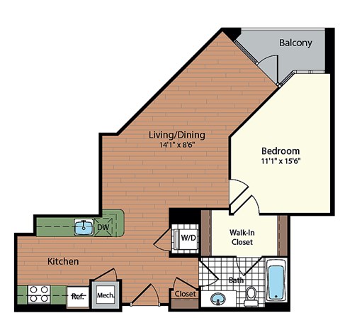 Meridian At Mt. Vernon Triangle Apartments, 425 L ST NW, Washington, DC ...