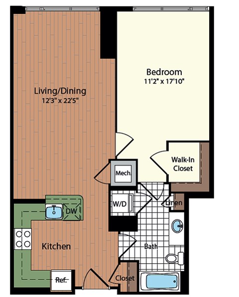 Meridian At Mt. Vernon Triangle Apartments, 425 L ST NW, Washington, DC ...