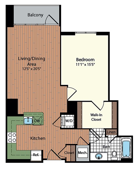 Meridian At Mt. Vernon Triangle Apartments, 425 L ST NW, Washington, DC ...