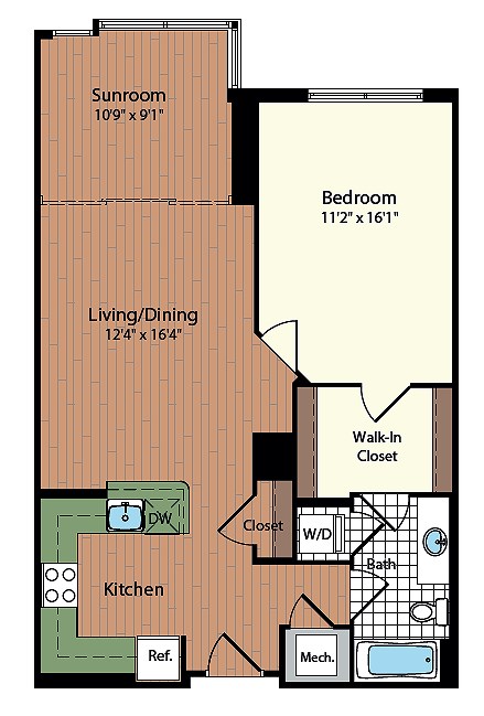Meridian At Mt. Vernon Triangle Apartments, 425 L ST NW, Washington, DC ...