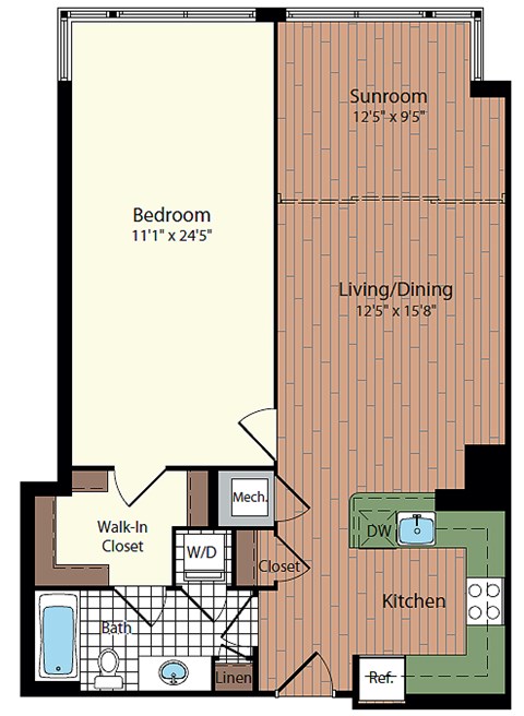 Meridian At Mt. Vernon Triangle Apartments, 425 L ST NW, Washington, DC ...