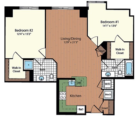 Meridian At Mt. Vernon Triangle Apartments, 425 L ST NW, Washington, DC ...
