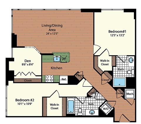 Meridian At Mt. Vernon Triangle Apartments, 425 L ST NW, Washington, DC ...