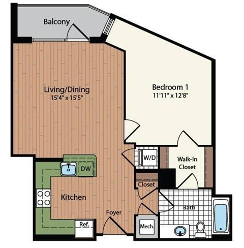 Meridian At Mt. Vernon Triangle Apartments, 425 L ST NW, Washington, DC ...