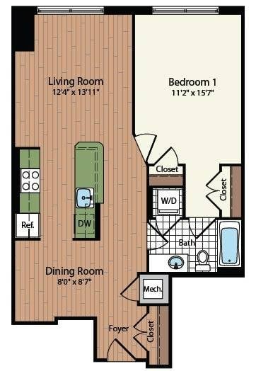 Meridian At Mt. Vernon Triangle Apartments, 425 L ST NW, Washington, DC ...