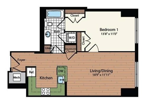 Meridian At Mt. Vernon Triangle Apartments, 425 L ST NW, Washington, DC ...