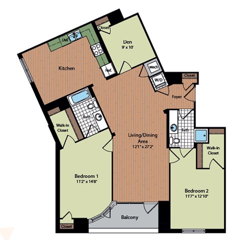 Meridian At Mt. Vernon Triangle Apartments, 425 L ST NW, Washington, DC ...