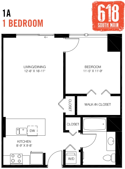 Studio, 1, & 2 Bedroom Ann Arbor Apartments | 618 South Main