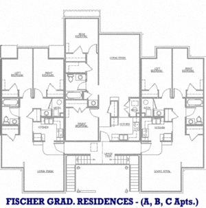 Fischer Graduate Residences Apartments, 100 Fischer Community Center ...